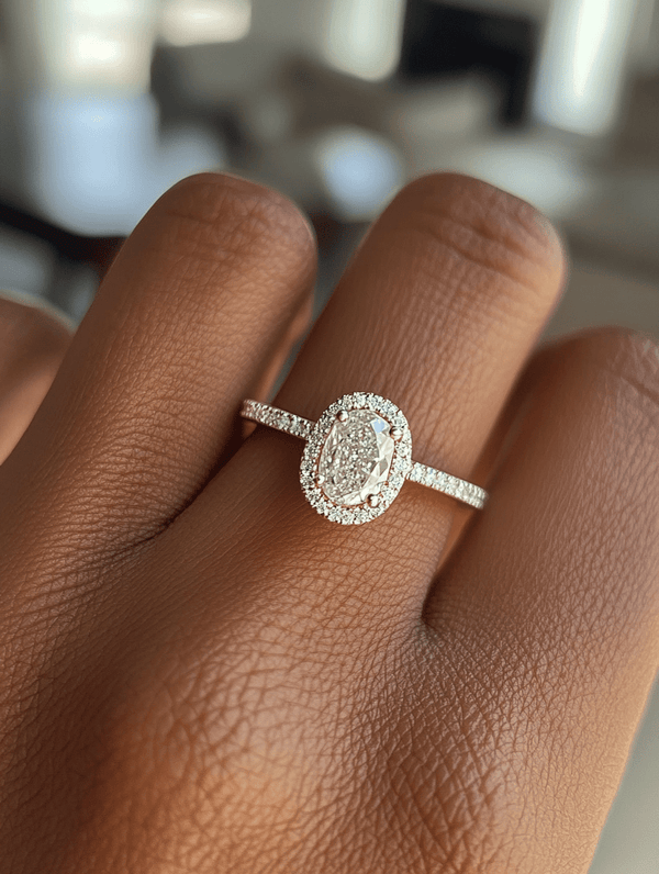 Oval Engagement Rings | Lab Grown and Natural Diamond Oval Rings