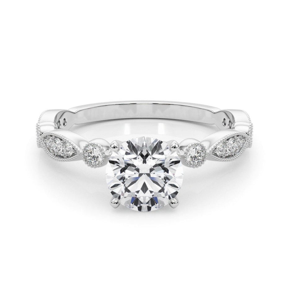 Lexington Round Diamond Engagement Ring