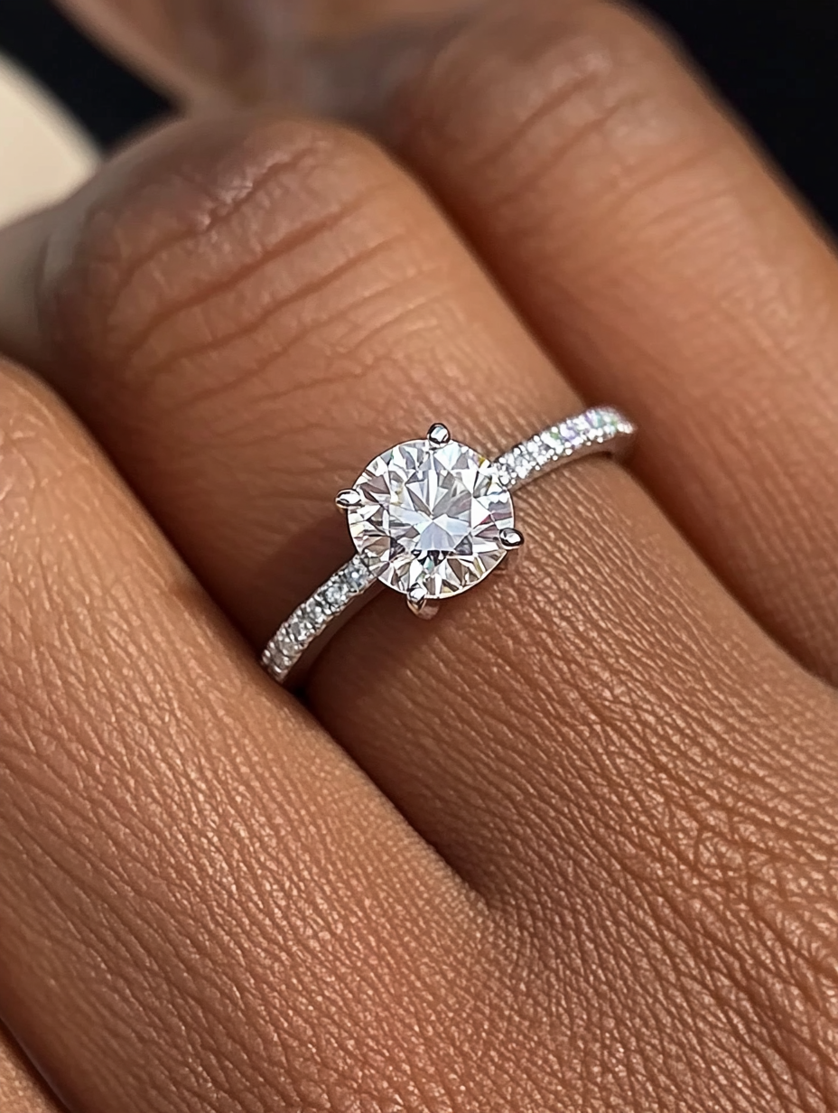 Sparkly Engagement Rings | Natural and Lab Diamonds or Moissanite