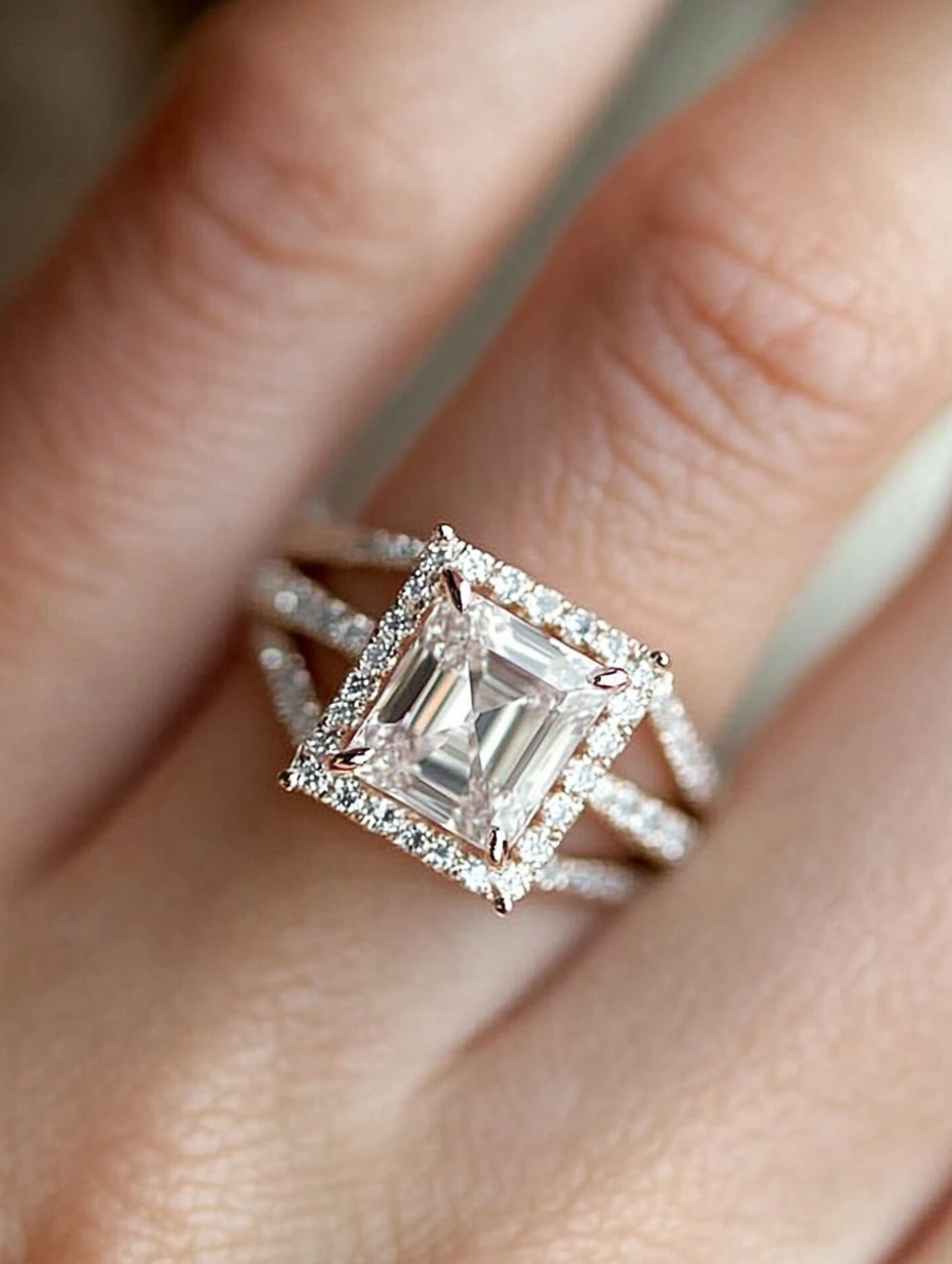 Sparkly Engagement Rings | Natural and Lab Diamonds or Moissanite