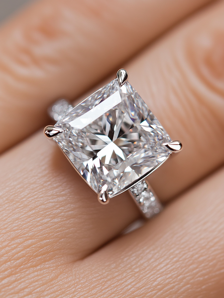 Sparkly Engagement Rings | Natural and Lab Diamonds or Moissanite